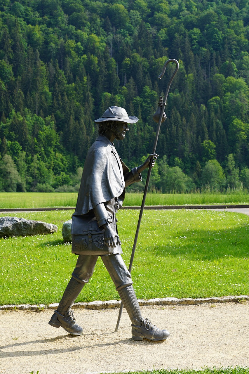 Wanderer Wandern Statue - Kostenloses Foto auf Pixabay - Pixabay