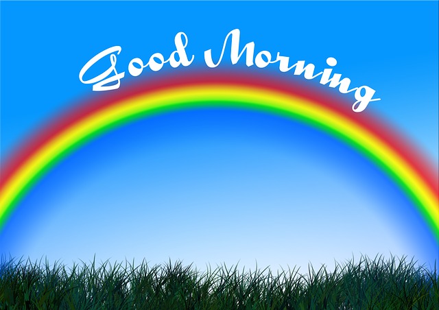 Tomorrow Good Morning Rainbow - Free image on Pixabay