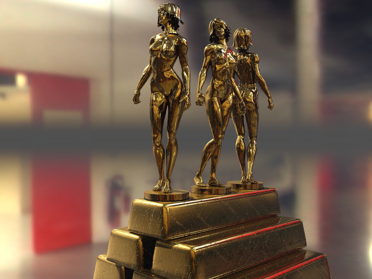 Statuettes Gold Ingots - Free photo on Pixabay - Pixabay