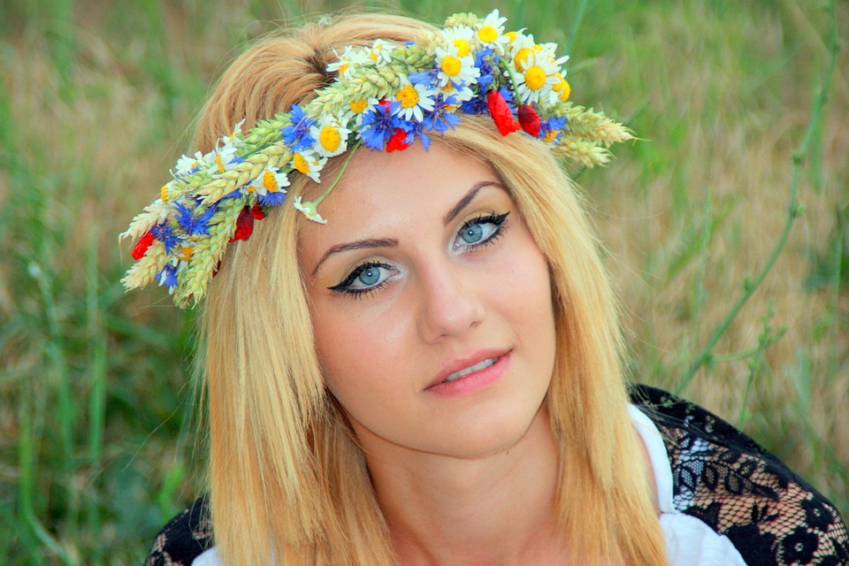 Free Photo Girl Wreath Blonde Portrait Free Image On Pixabay 811646