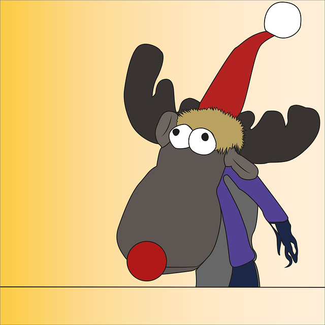 Free Reindeer Flight Vector Art - Download 1,048+ Reindeer Flight Icons ...