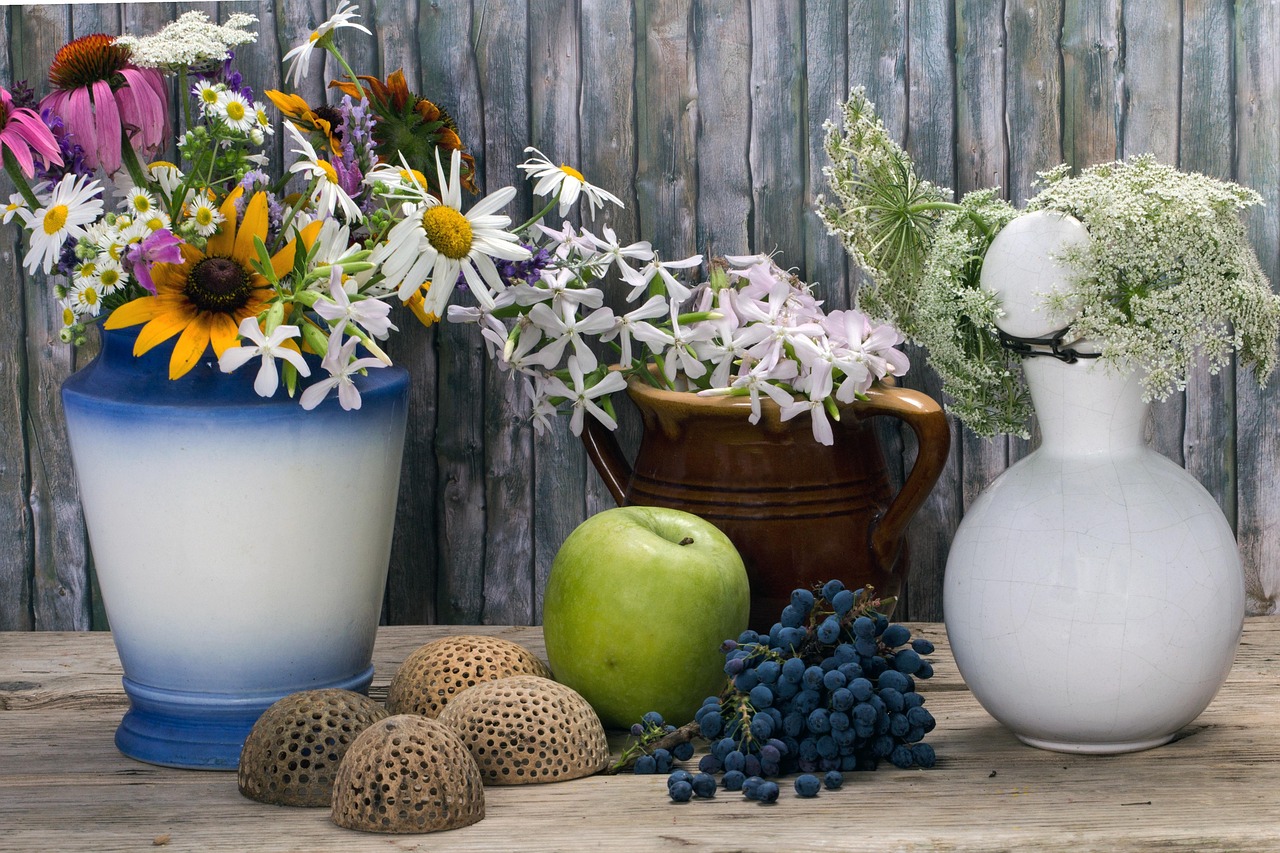 Still Life Flower Vases - Free photo on Pixabay