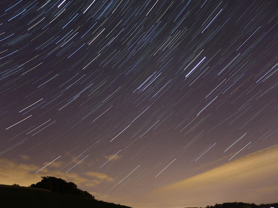 Star Trails Night Long Exposure - Free photo on Pixabay