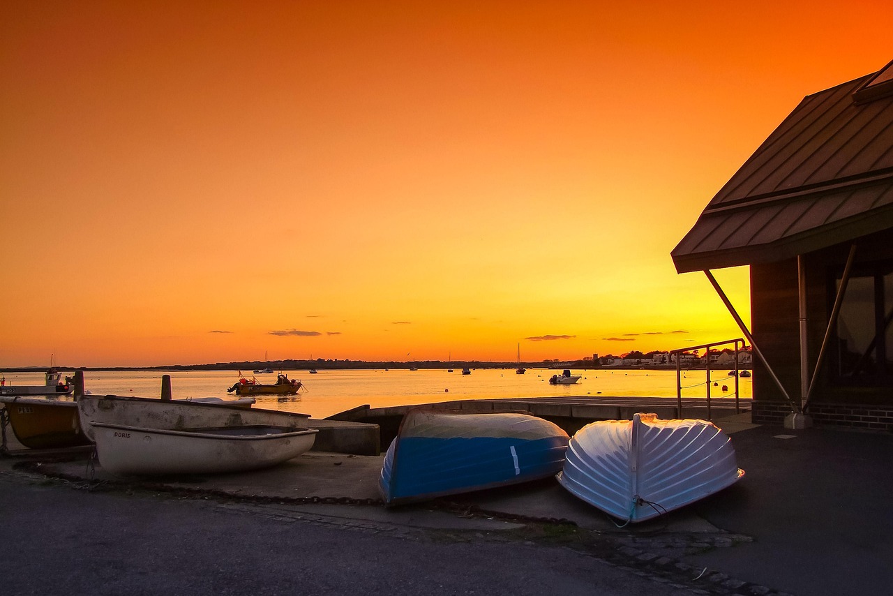 Port Sunset The - Free photo on Pixabay - Pixabay