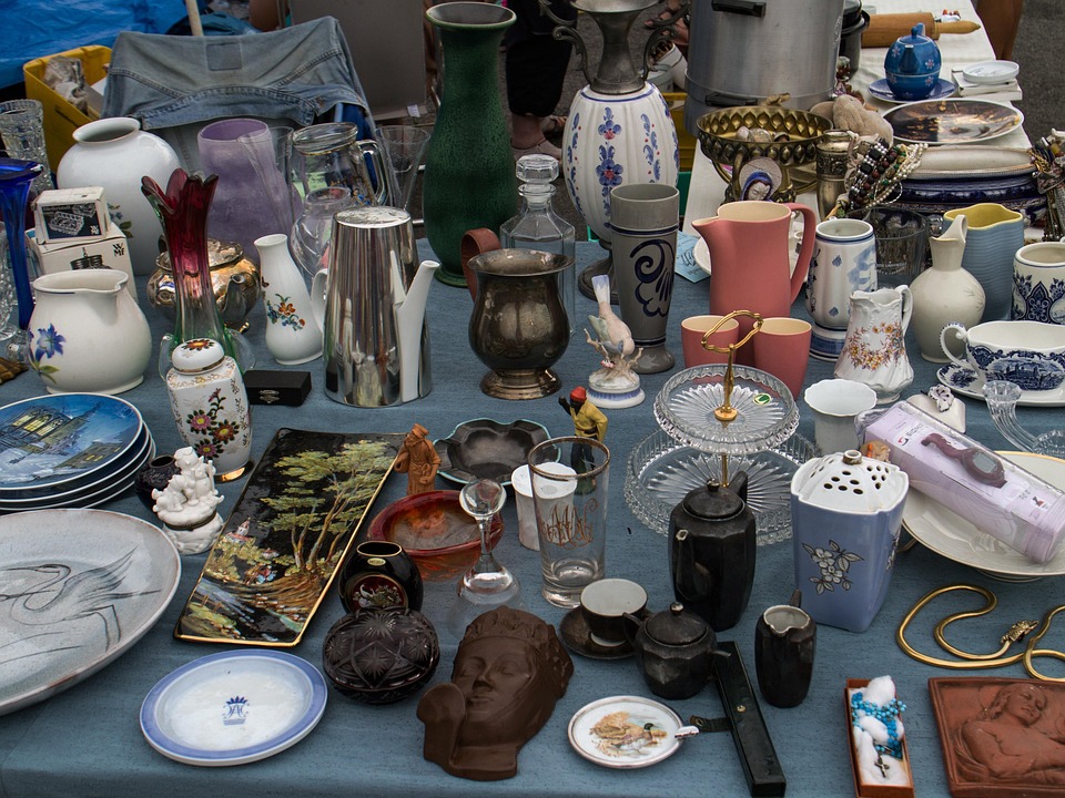 Flohmarkt Stand Becher - Kostenloses Foto auf Pixabay