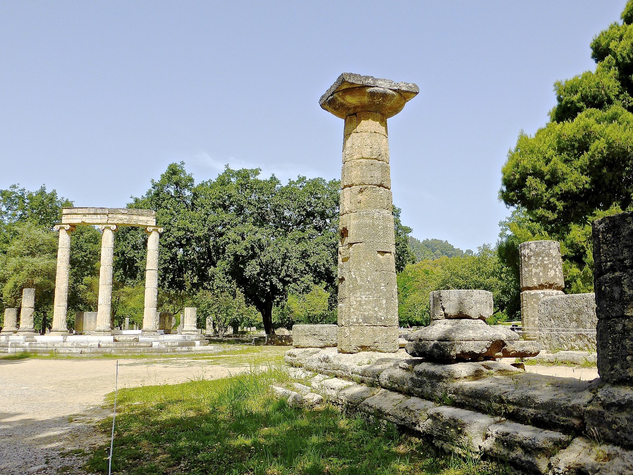 Columna Olympia Corintio - Foto gratis en Pixabay - Pixabay