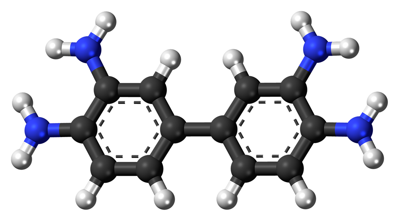 Download Diaminobenzidine, Molecule, Chemistry. Royalty-Free Stock ...