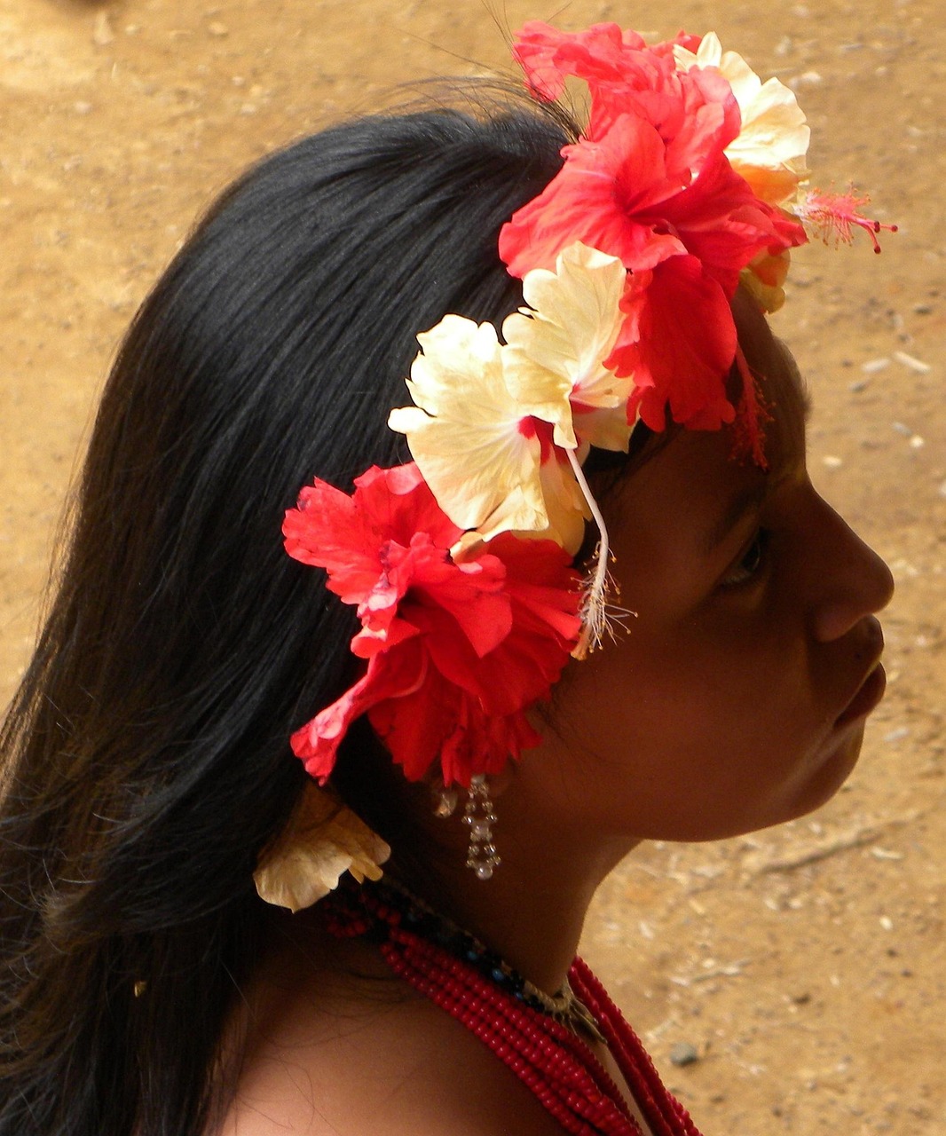 Corona De Flores Niña Indio - Foto gratis en Pixabay