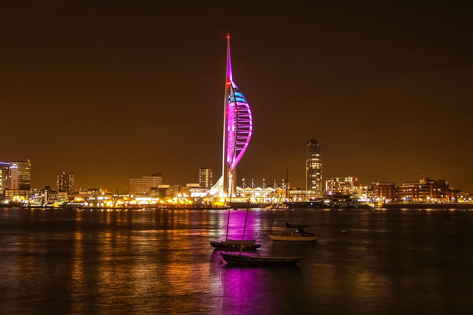 Portsmouth Nacht - Kostenloses Foto auf Pixabay - Pixabay