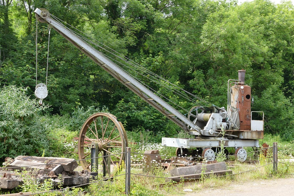 Vintage Machinery Crane - Free photo on Pixabay