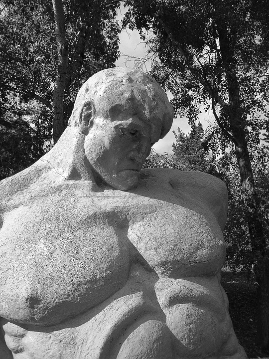 Man Muscle The Statue - Free photo on Pixabay - Pixabay