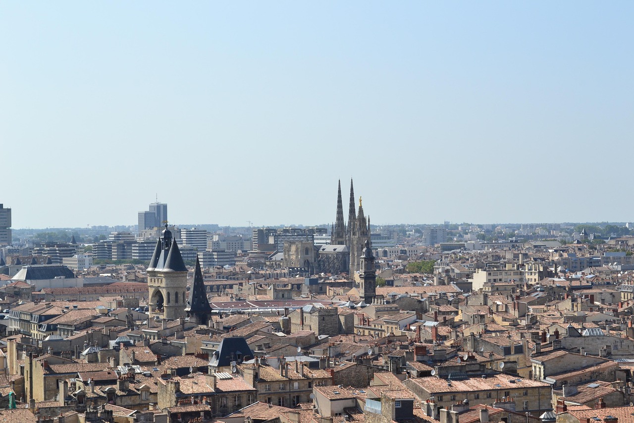 Bordeaux City Aerial View - Free photo on Pixabay - Pixabay