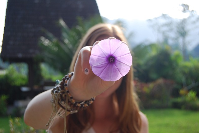 Chica Sombrilla Flor - Foto gratis en Pixabay - Pixabay