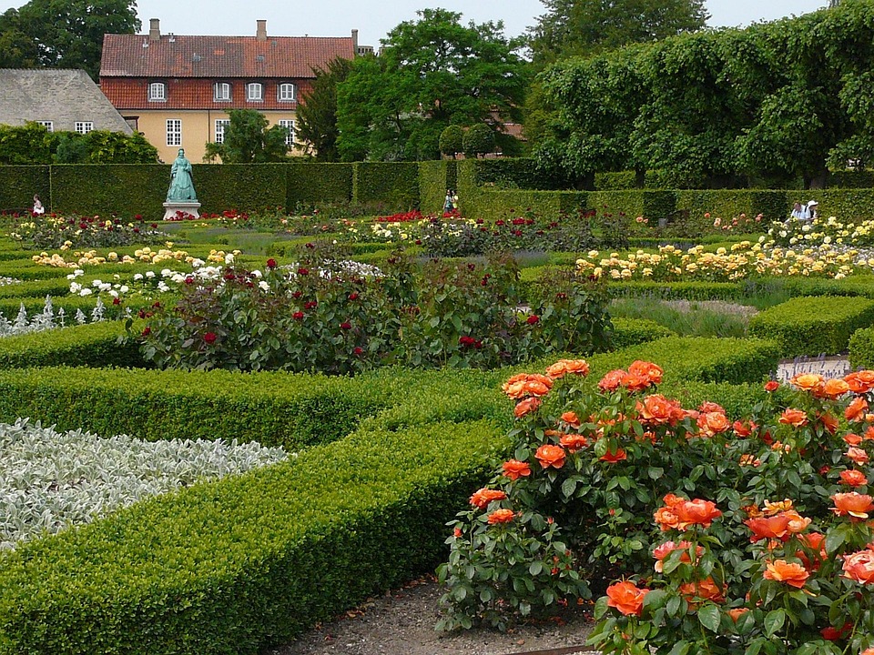 Rosengarten Schloss Rosenborg - Kostenloses Foto auf Pixabay