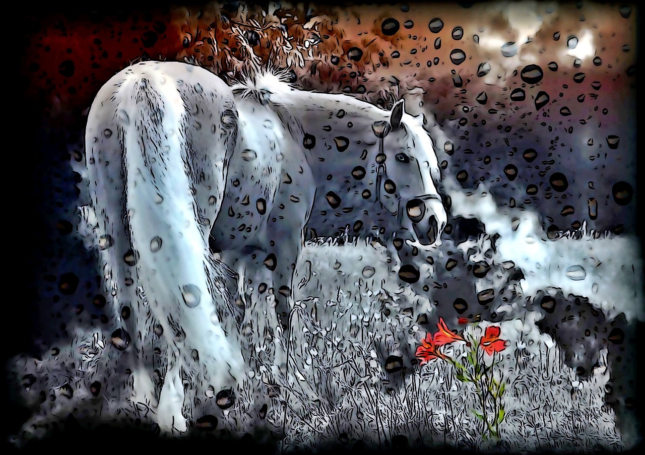 Caballo Mural Cómic - Imagen gratis en Pixabay - Pixabay