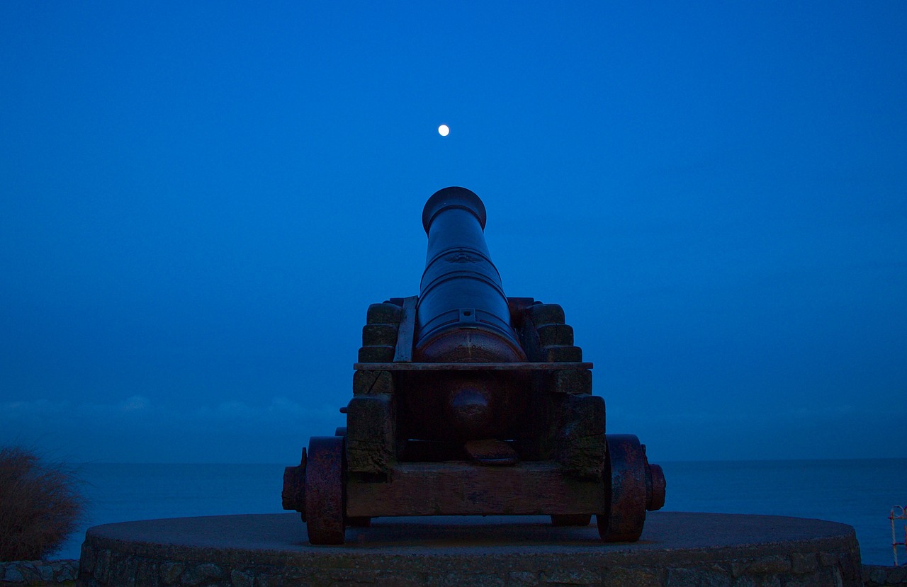 Cannon Moon Night - Free photo on Pixabay - Pixabay