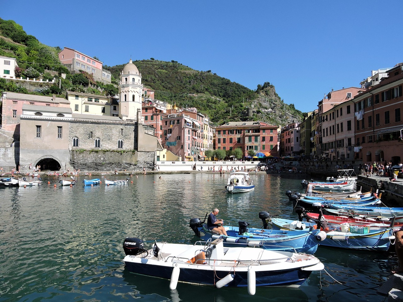 Boat Port Five Lands - Free photo on Pixabay - Pixabay