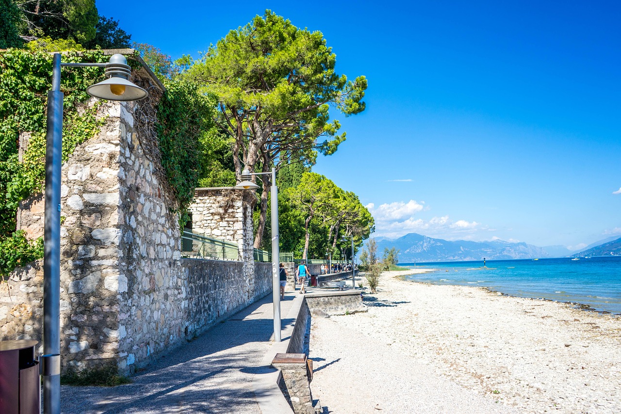 Lake Garda Sirmione Beach Free Photo On Pixabay Pixabay
