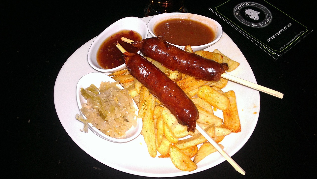 Sausage Fries Dinner - Free photo on Pixabay