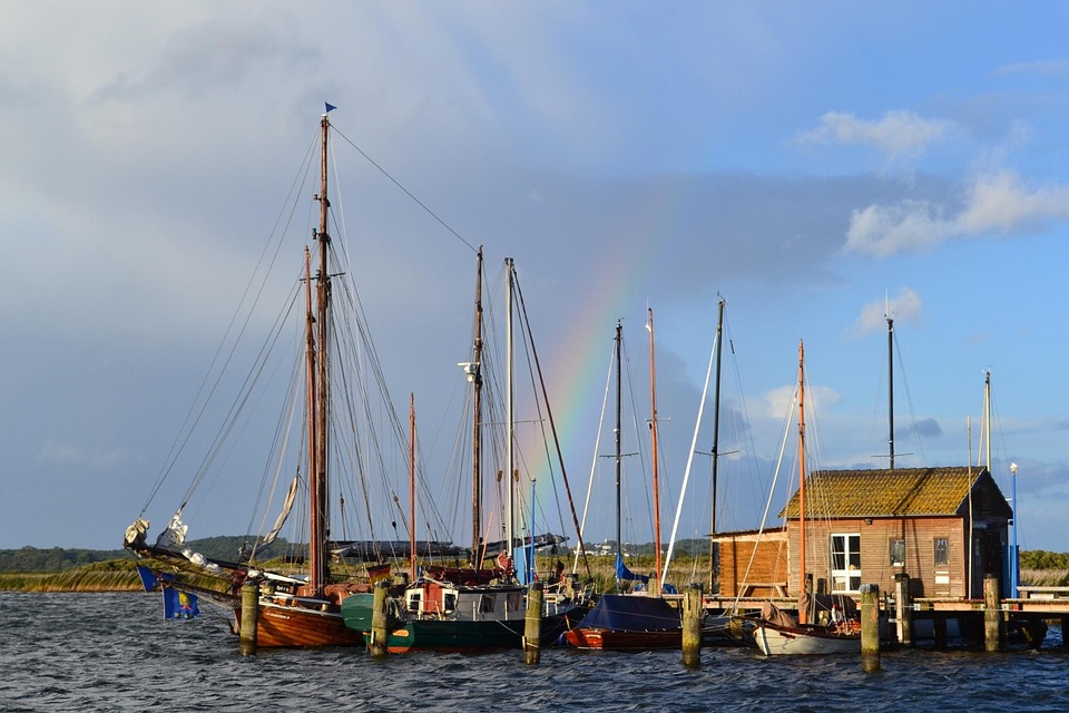 Port Rainbow Boats - Free photo on Pixabay - Pixabay