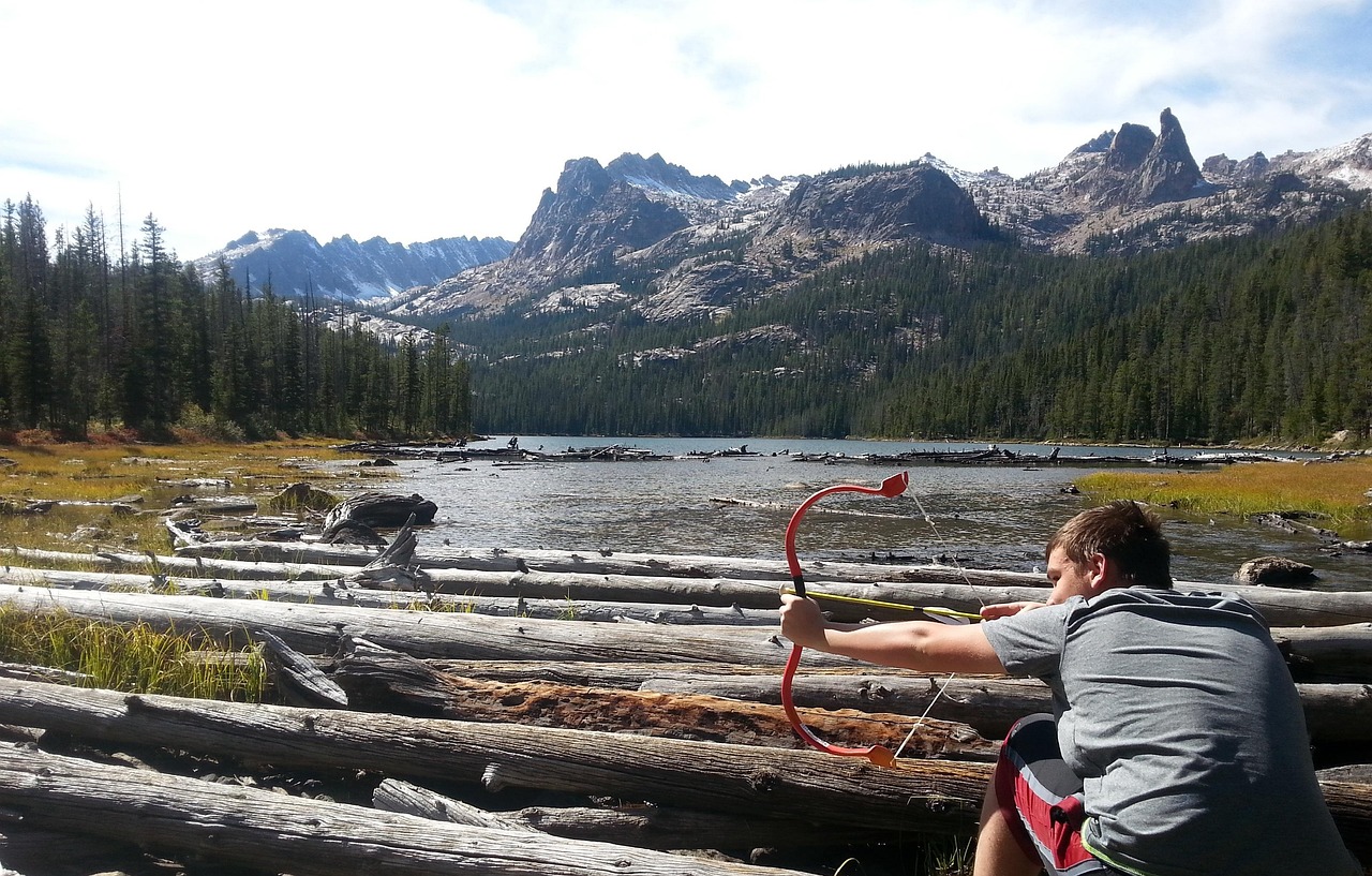 Mountain Bow Arrow - Free photo on Pixabay