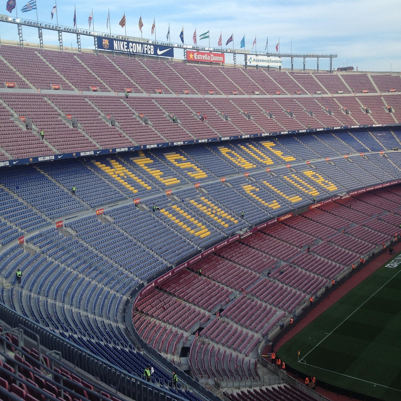 Camp Nou Stadium More Than A Club - Free photo on Pixabay - Pixabay