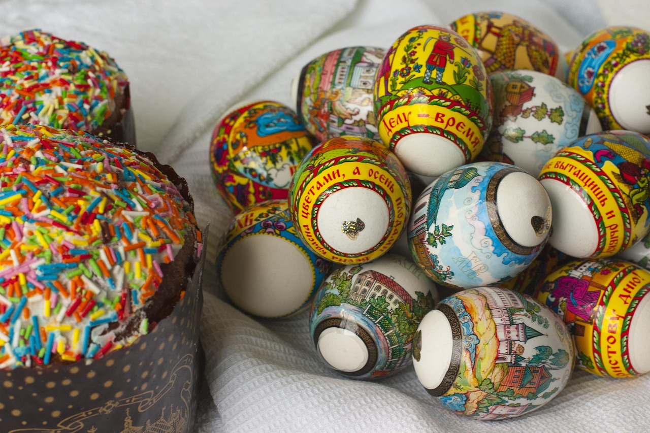 Easter Eggs Church - Free photo on Pixabay