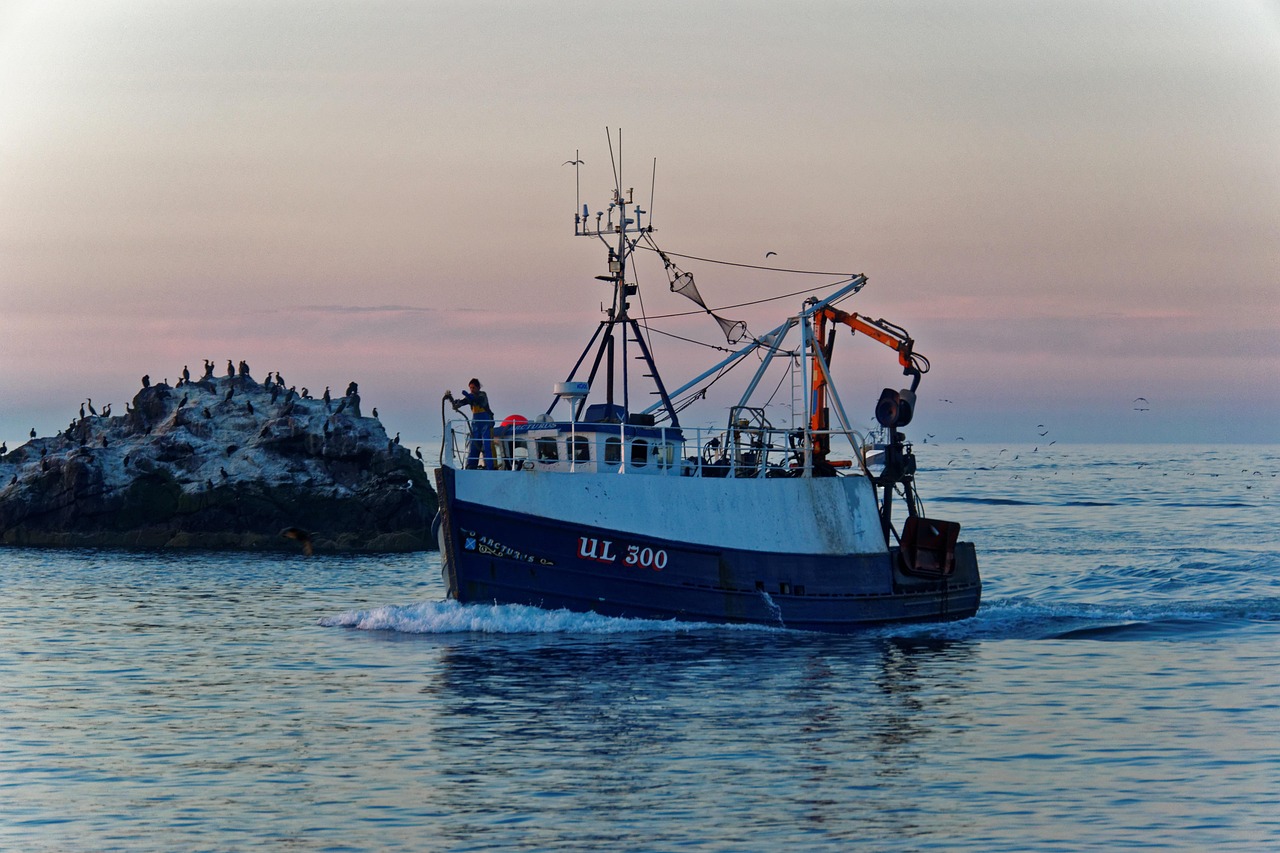 Fishing Boat Sunset - Free photo on Pixabay - Pixabay