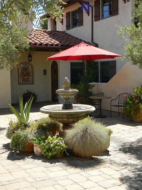 Courtyard Ojai California Tile - Free photo on Pixabay