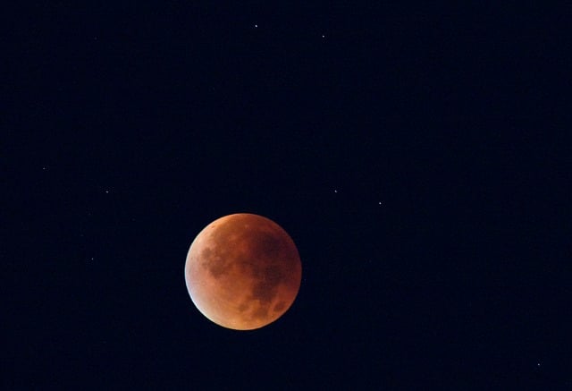 Download Eclipse, Red Moon, Moon Of Blood. Royalty-Free Stock ...