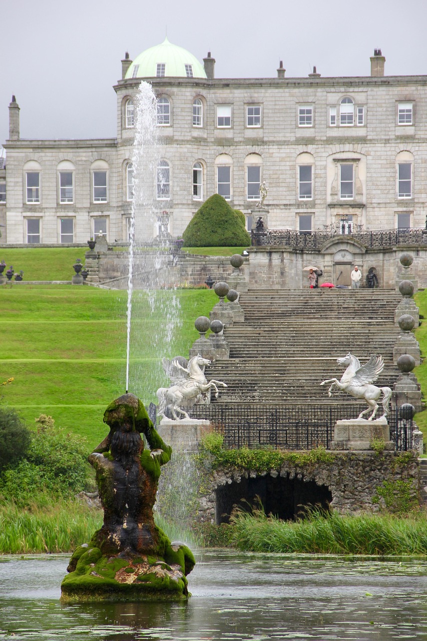 Fountain Powerscourt Castle - Free photo on Pixabay - Pixabay