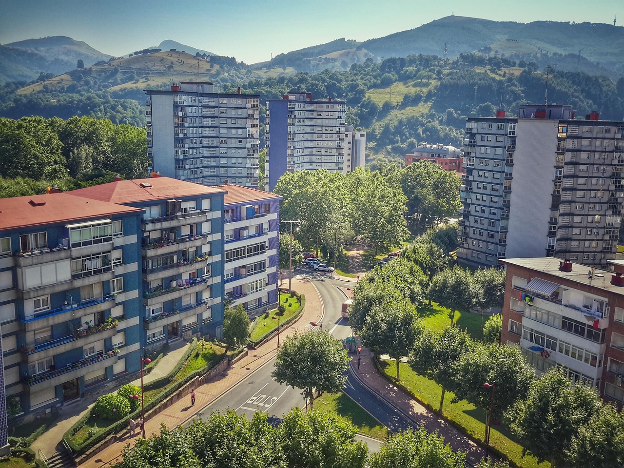 Landscape Buildings Mount Urban - Free photo on Pixabay