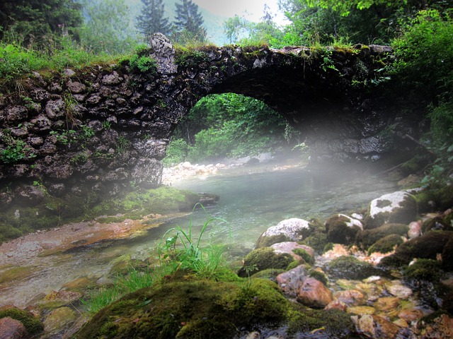 Stone Bridge Wallpaper