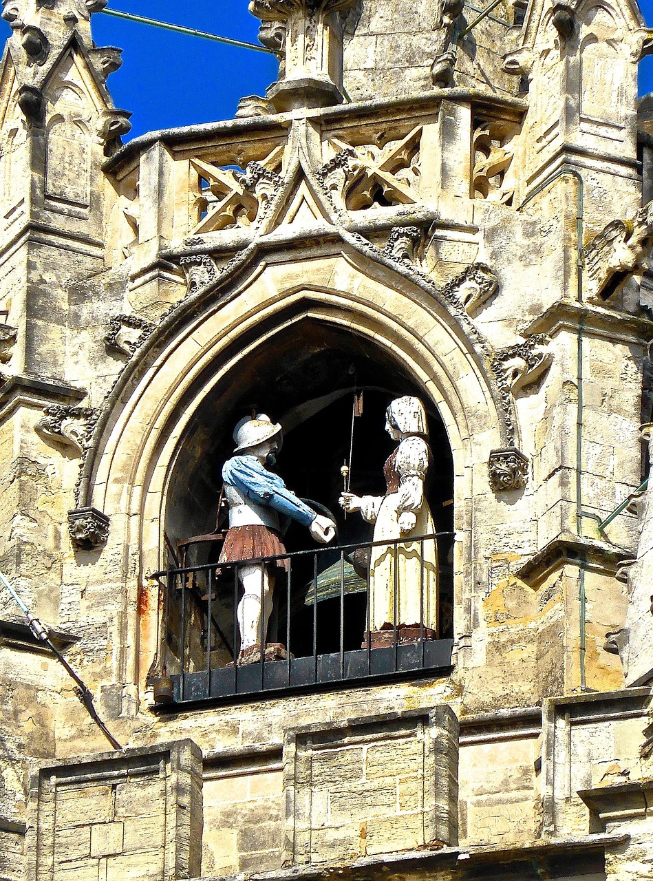 Figures Clock Tower Historic - Free photo on Pixabay - Pixabay
