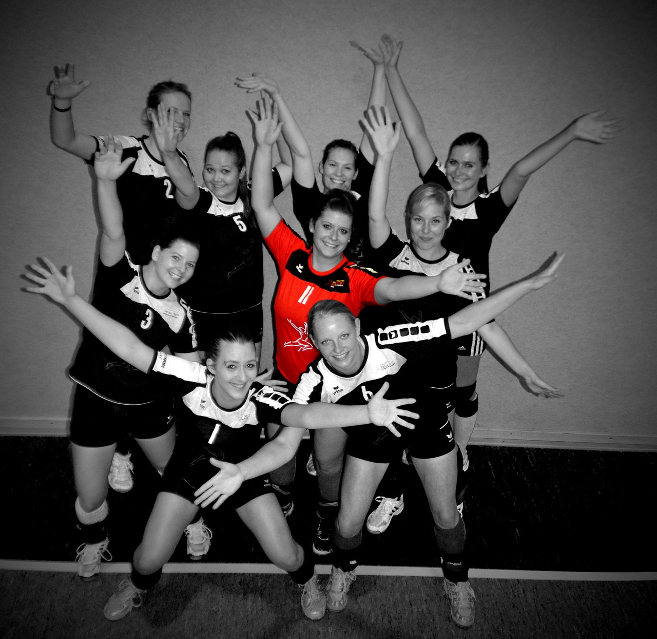 Volleyball Team Cheers - Free photo on Pixabay