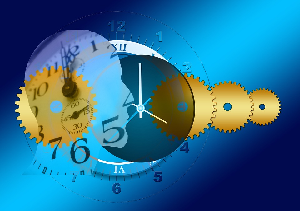 Clock Time Gear - Free image on Pixabay