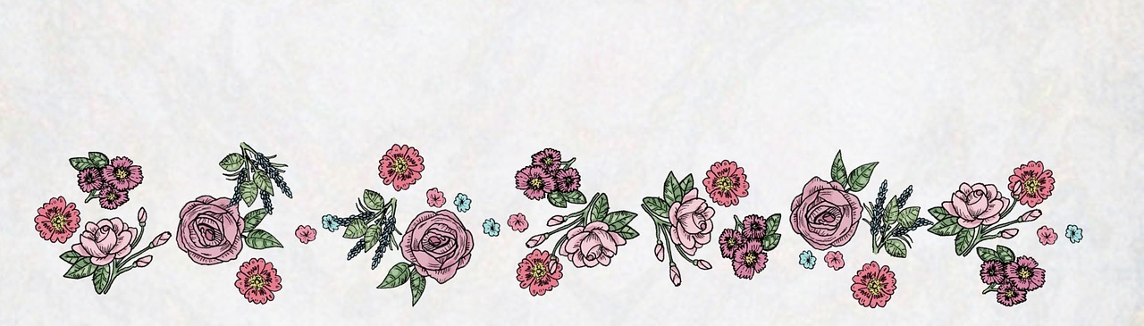 Floral Banner Printable