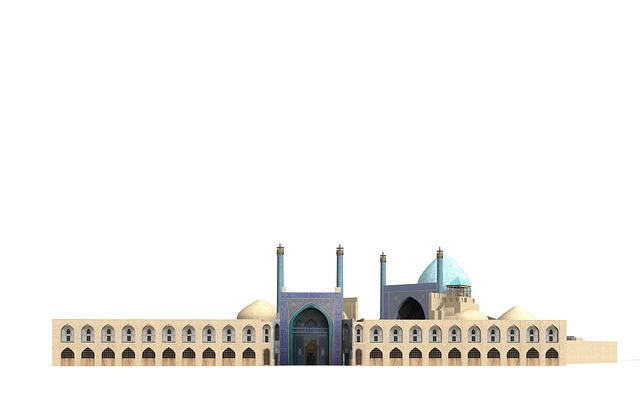 Download Royal Mosque, Isfahan, Iran. Royalty-Free Stock Illustration ...