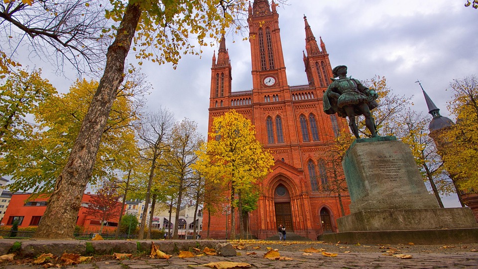 Marktkirche Wiesbaden Schlossplatz · Kostenloses Foto auf Pixabay