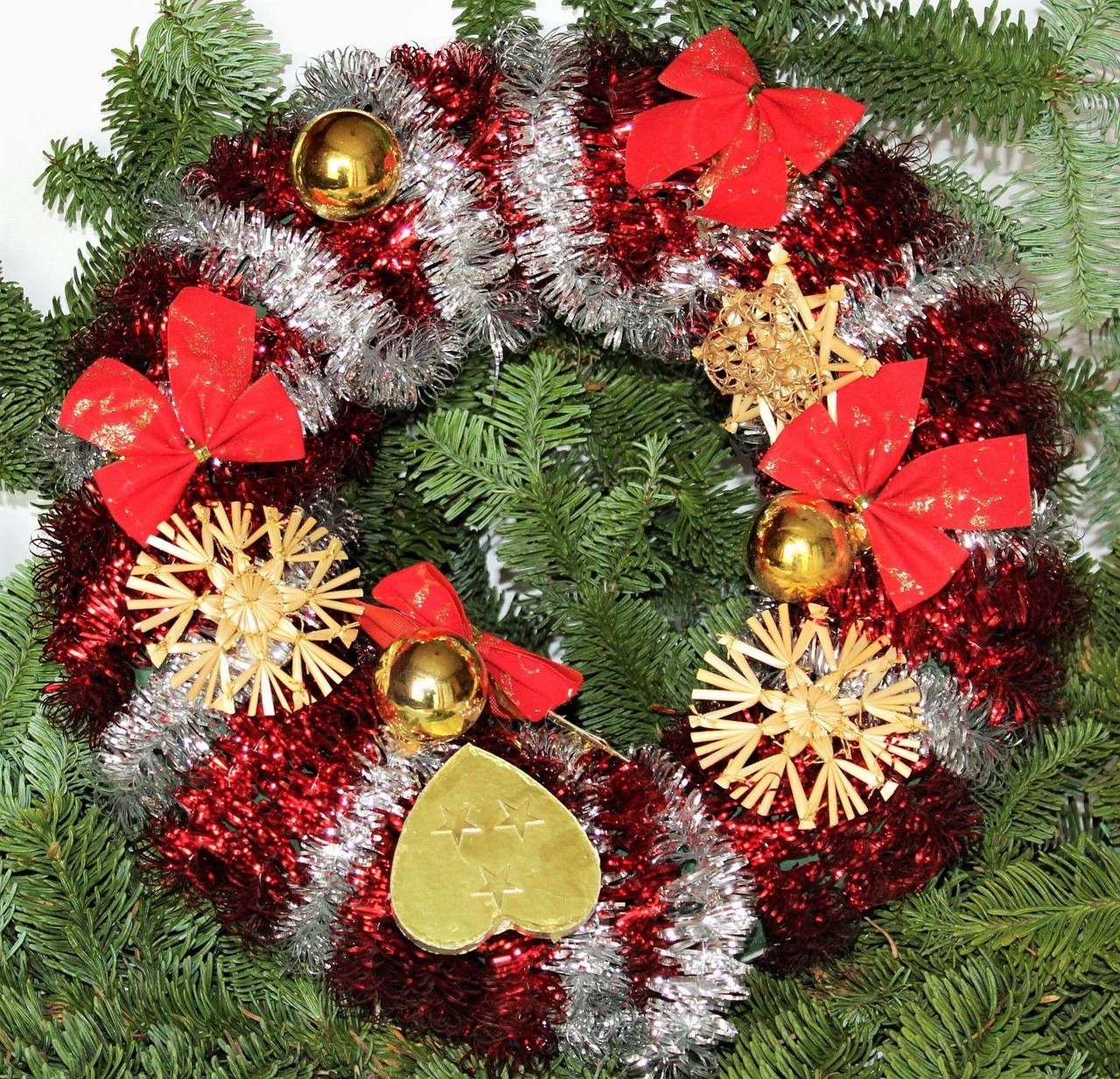Julekrans Julestjerne Jul - Gratis foto på Pixabay - Pixabay