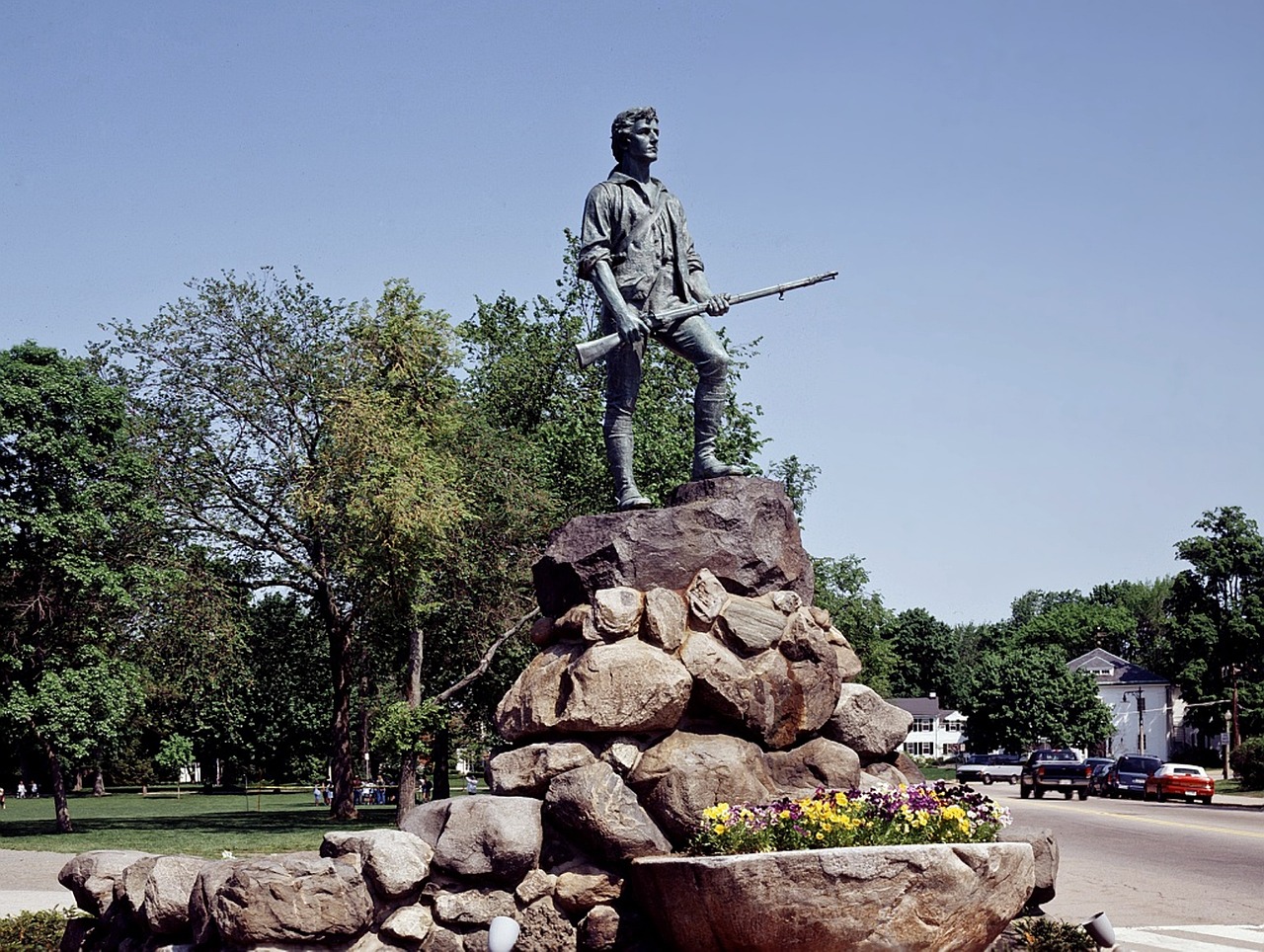 Minuteman Statue Lexington - Free photo on Pixabay
