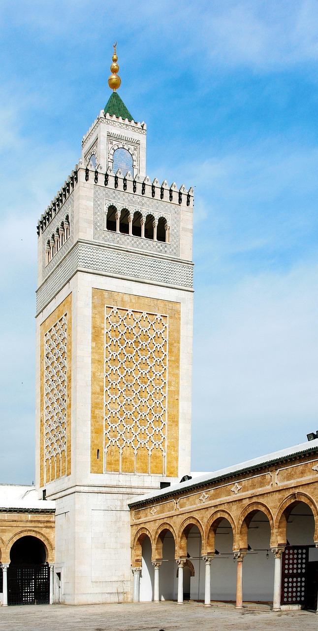 Tunis Great Mosque Minaret - Free photo on Pixabay - Pixabay
