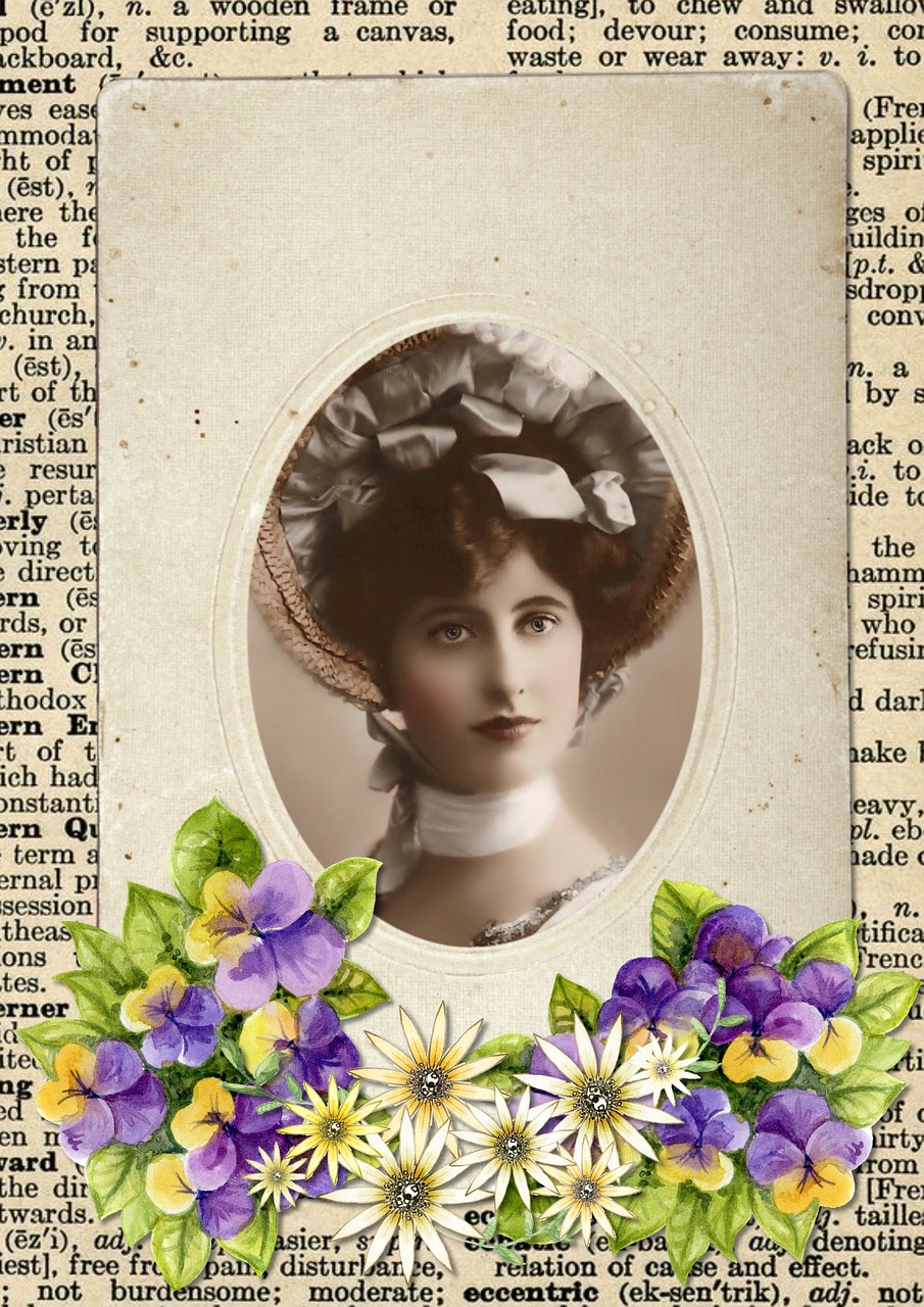 Download Vintage, Lady, Portrait. Royalty-Free Stock Illustration Image ...
