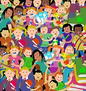 Crowd Mass Auditorium - Free vector graphic on Pixabay