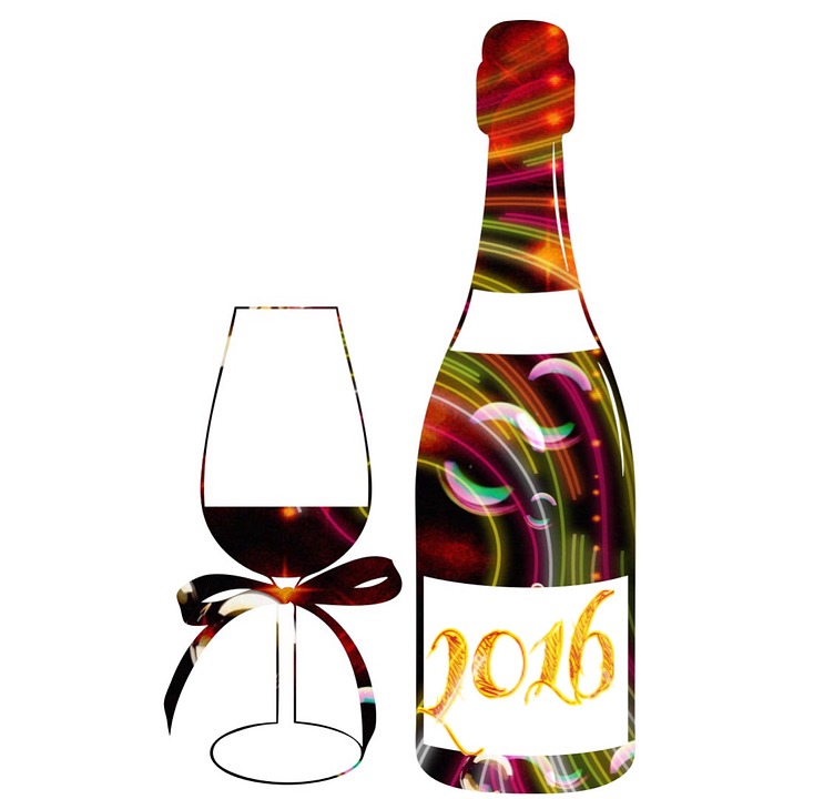 Download Sylvester, Sparkling Wine, New Year'S Day. Royalty-Free Stock ...
