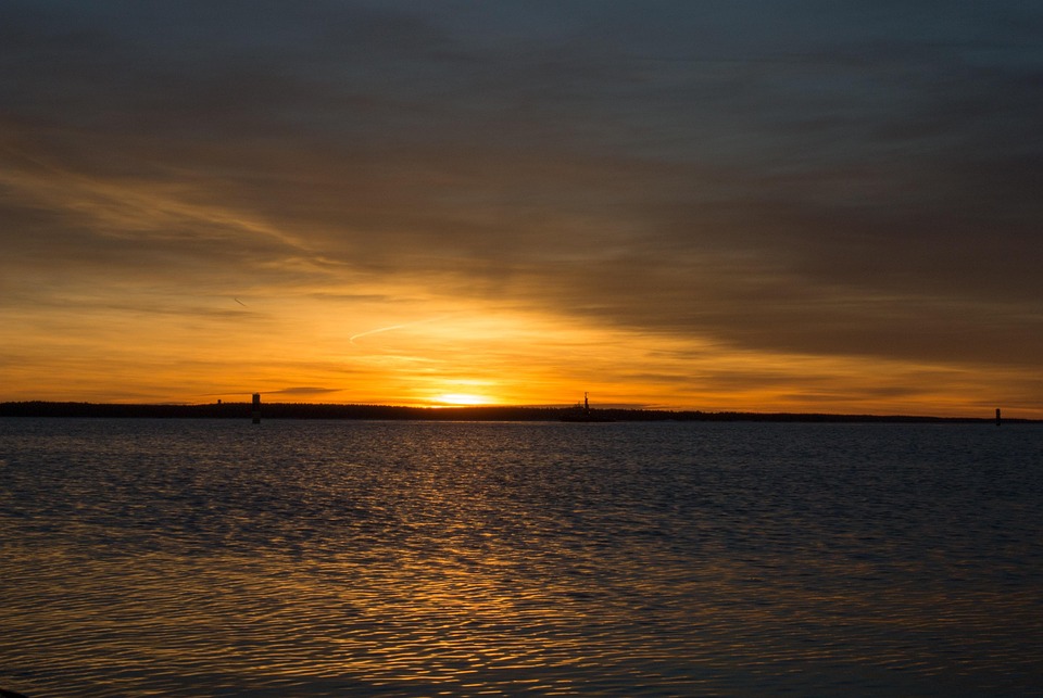 Le Coucher Du Soleil Mer Horizon - Photo gratuite sur Pixabay - Pixabay