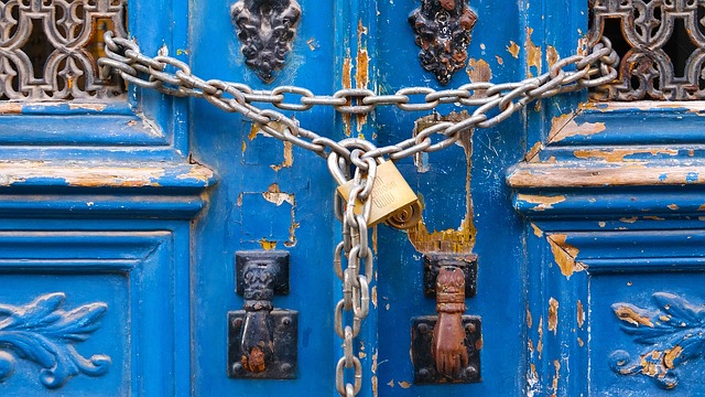Padlock Blue Door - Free photo on Pixabay