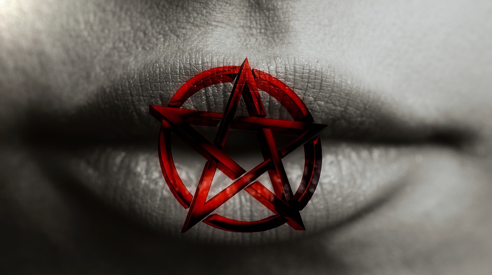 Free illustration: Mouth, Pentacle, Background, Magic - Free Image on ...