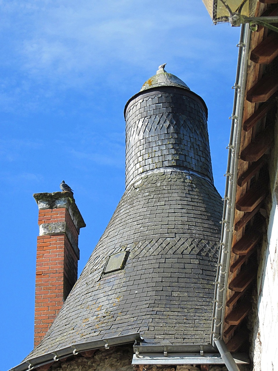 Château D'Esvres Slate Roof Tower - Free photo on Pixabay - Pixabay