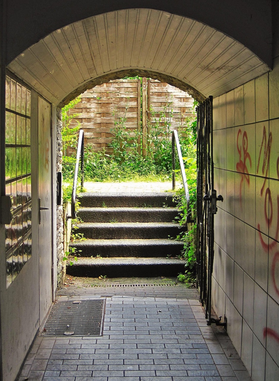 Tunnel Piéton Escaliers Parc - Photo gratuite sur Pixabay
